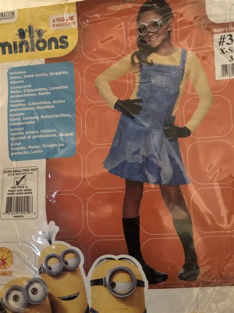 Minions Costume For Girls