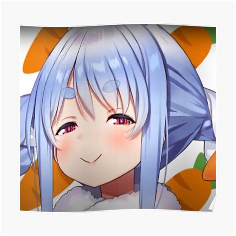 Smug Peko Poster By Brandon002 Redbubble