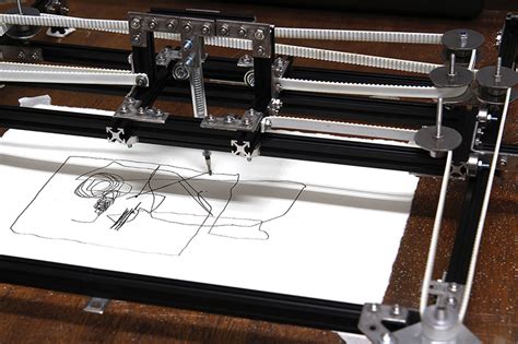 First Drawing Machine Working Prototype