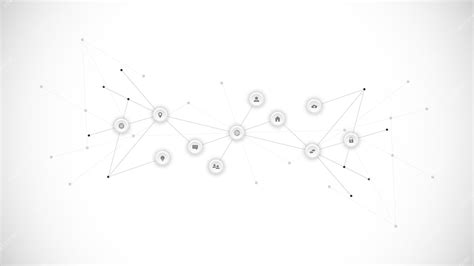 Premium Vector Information Technology Background With Infographic