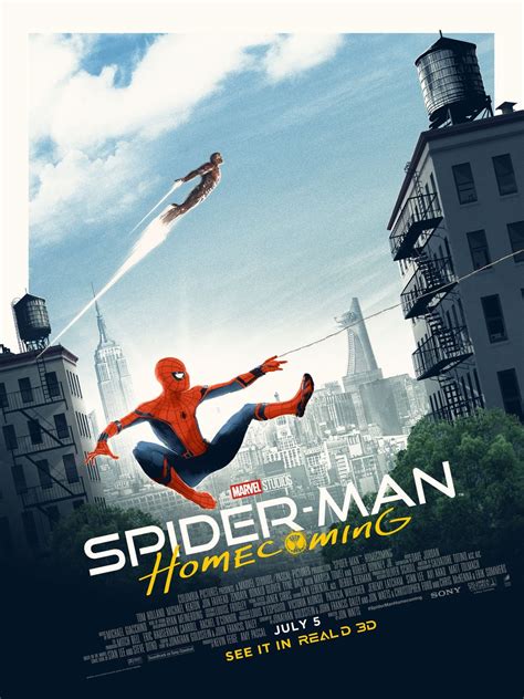 Matt Ferguson Did The Mcu Box Set Art And Some Posters Has Revealed His Spider Man Homecoming