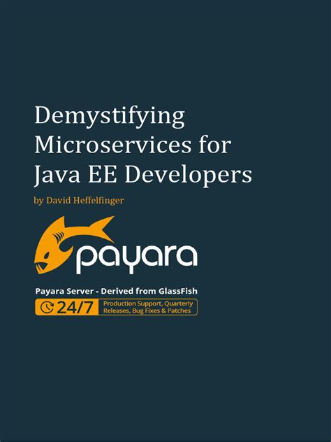 Demystifying Microservices For Java Ee Developers By Payara Pdf Java Programming Language