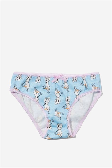 3 Pack Girls Underwear Licensed