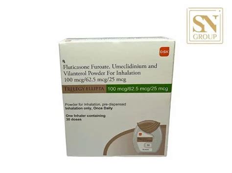 Trelegy Ellipta Inhaler At ₹ 3135 Piece Generic Asthma Inhaler In New Delhi Id 2856443247373