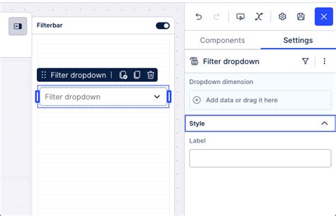 Configuring A Filter Bar For Your View