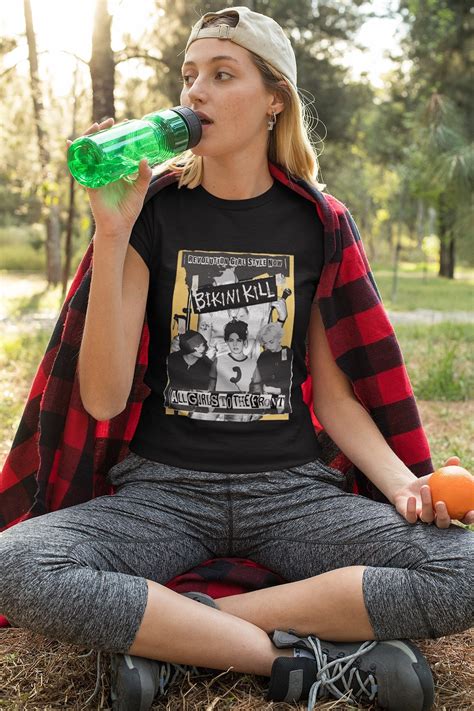 Bikini Kill Riot Grrrl Inspired T Shirt Soft Cotton Tee T Etsy