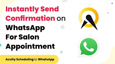 how to automate salon appointments and whatsapp notifications with