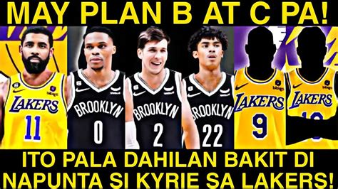 LAKERS MAY PLAN B AT C PANG GAGAWIN ITO PALA DAHILAN BAKIT DI NAPUNTA