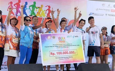 Shining Walk Run 2023 Diikuti Seribu Peserta Hasilnya Didonasikan Ke