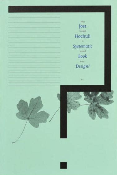 Systematic Book Design