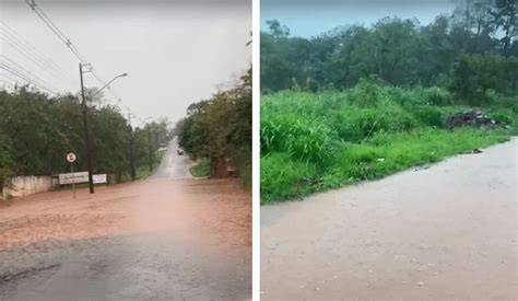 Após fortes chuvas várias ruas de Cascavel ficam alagadas CGN