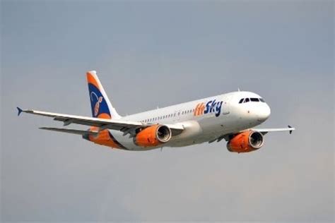 Compania aeriană HiSky anunţă că în luna aprilie a transportat 107 000