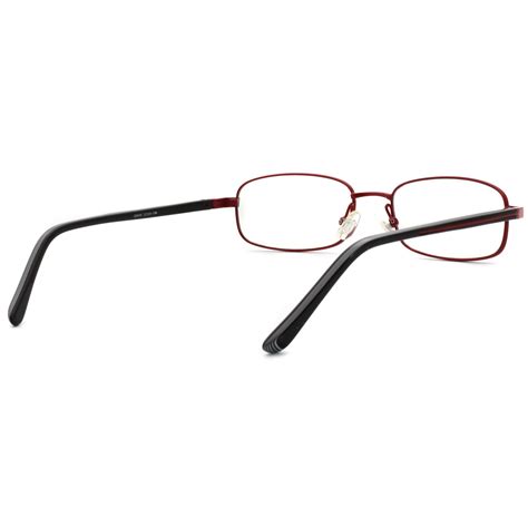 Red Metal Acetate Eyewear Glasses Optical Frame O0 Vicedeal