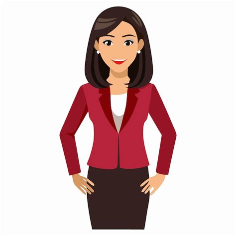 Business Woman Clipart Vector Illustration Premium Ai Generated Vector