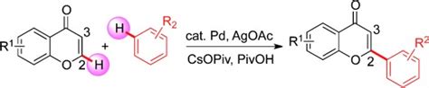 Regioselective Cross‐dehydrogenative Coupling Of Chromones And Non