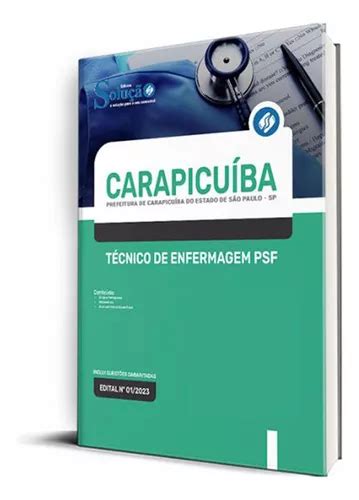 Apostila Prefeitura De Carapicuíba Sp 2023 Técnico De Enfermagem