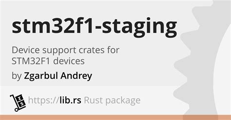 Stm32f1 Staging — Embedded Dev In Rust Librs