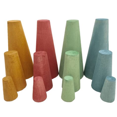 Earth Stacking Cones Set Of 12 By Papoose