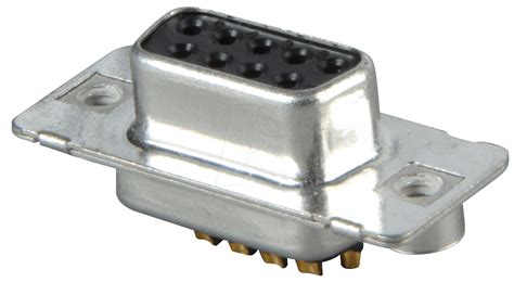 D Sub Bu 09 Cgk D Sub Socket 9 Pin Solder Bucket Turned Contacts At