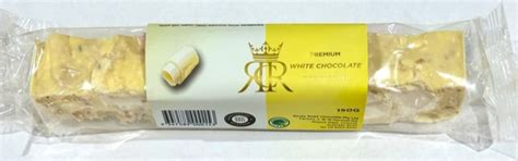 Rocky Road Chocolate Co Premium White Chocolate Rocky Road 150g Bar