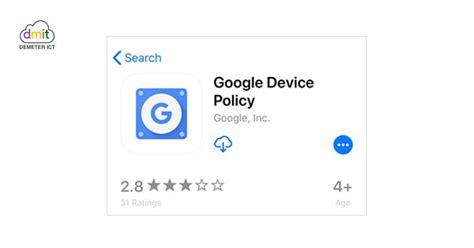 แอป Google Device Policy จะไมรองรบ iOS เวอรชน 9 0 หรอตำกวาอกตอไป DEMETER ICT