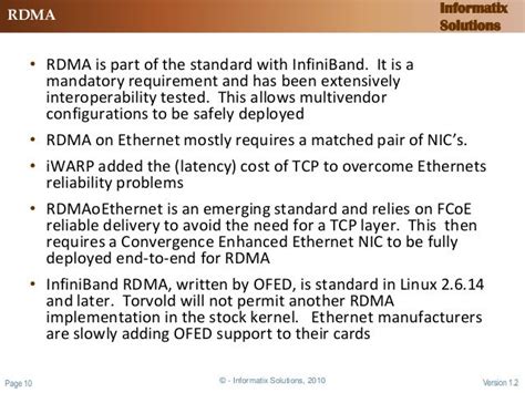Ethernet Vs Infiniband By Darcytps