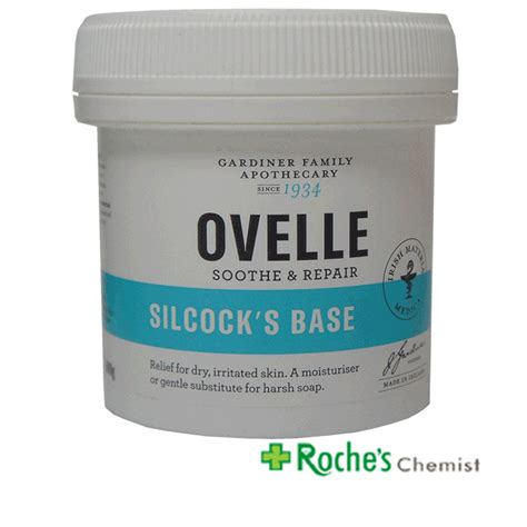 Silcocks Base 500g By Ovelle For Eczema And Dermatitis From Roches