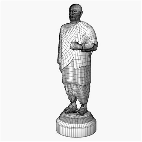 Statue Of Unity 3d Model 59 Ma 3ds Blend Fbx Obj 3dm Ztl Free3d