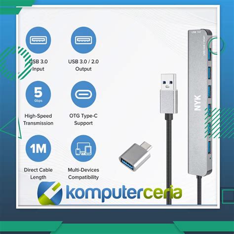 USB HUB NYK Port Cable M OTG Type C USB HUB NYK Port Cable M OTG Type C