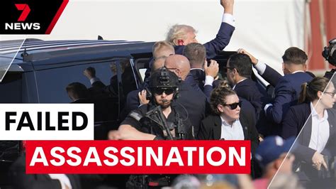 Failed Assassination On Donald Trump 7news Youtube