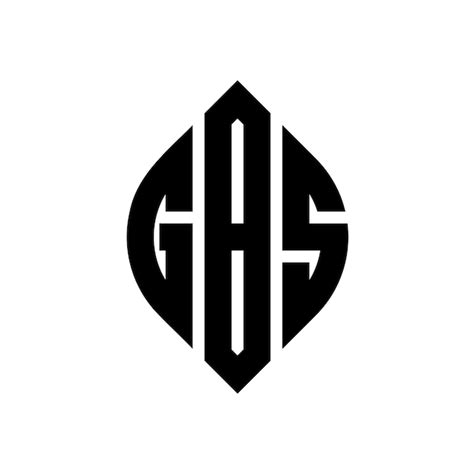 El Diseño Del Logotipo De La Letra Del Círculo Gbs Con Forma De Círculo