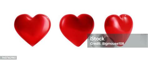 3d 다른 빨간 하트 세트 벡터 어린이 놀이용 점토에 대한 스톡 벡터 아트 및 기타 이미지 어린이 놀이용 점토 하트 모양 빨강 Istock
