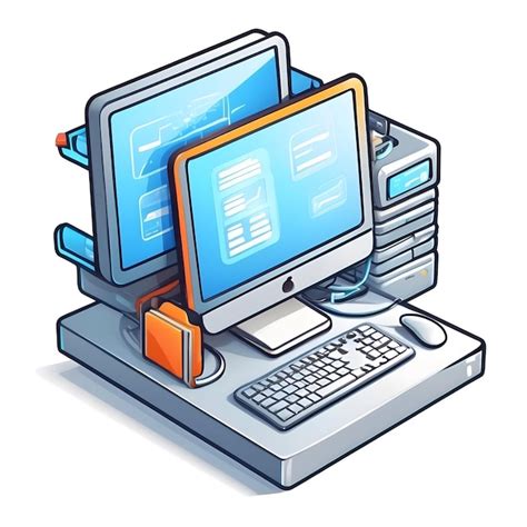 Premium Photo Server Icons Data Center Symbols Network Server Server