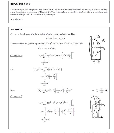 Determine By Direct Integration The Values Of X For Chegg