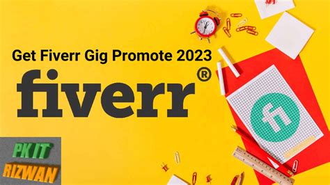How To Get Fiverr Gig Promote 2023 Pk It Rizwan