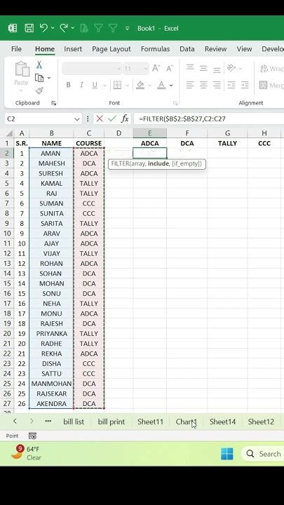 excel filter formula uses exceltricks advanceexcel