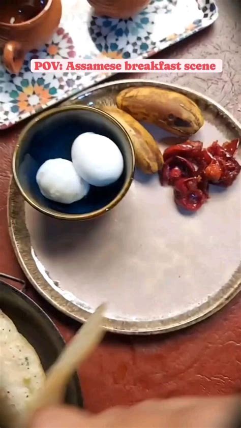 Instant Breakfast Assamese Breakfast Scene Instant Breakfast Vegan