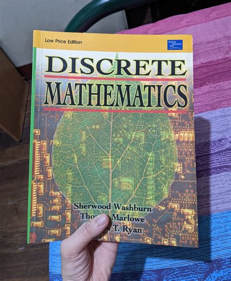 Discrete Mathematics Hobbies And Toys Books And Magazines Textbooks On