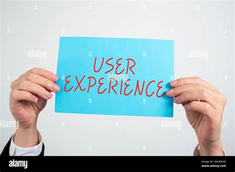 Handwriting Text User Experience Business Overview How A Person Reacts