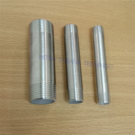 Jual Pipa Nepel Stainless Steel 10cm 14 Inch Jakarta Barat
