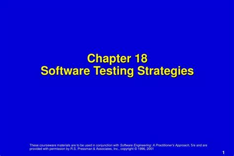 Ppt Chapter 18 Software Testing Strategies Powerpoint Presentation Free Download Id3703360