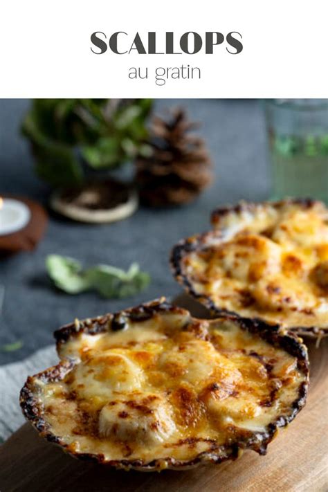 Scallops Au Gratin With White Wine Sauce Recipe In 2024 Scallop