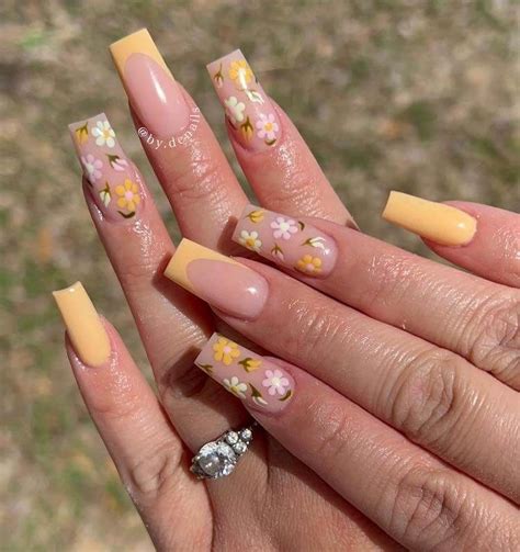 20 Stunning Tapered Square Nail Designs Beautiful Dawn Designs Tapered Square Nails Square