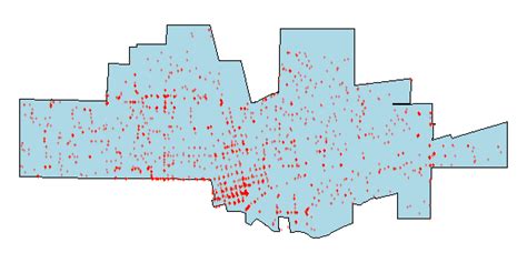 Point Pattern Analysis R Spatial