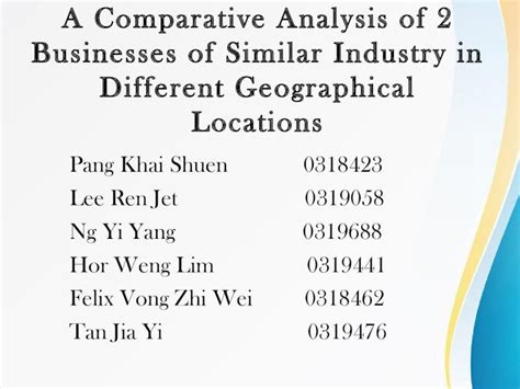 Pdf Comparative Analysis Slides Dokumentips