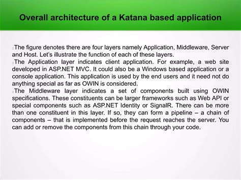 Owin And Katana Overview Ppt