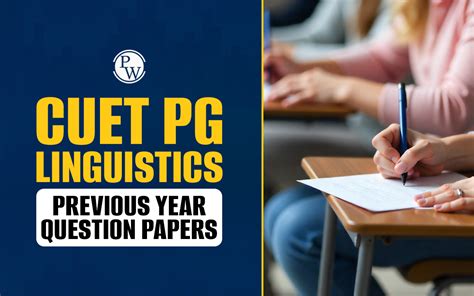 Cuet Pg Linguistics Previous Year Question Papers Download Pdf