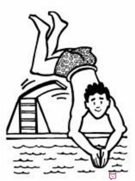 蛙泳男孩简笔画蛙泳 简笔画图片大全 蒲城教育文学网
