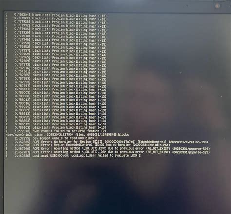 2210 Errors During Boot And Regular Crashes Rubuntu