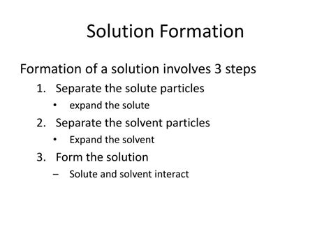 PPT CH 11 Properties Of Solutions PowerPoint Presentation Free